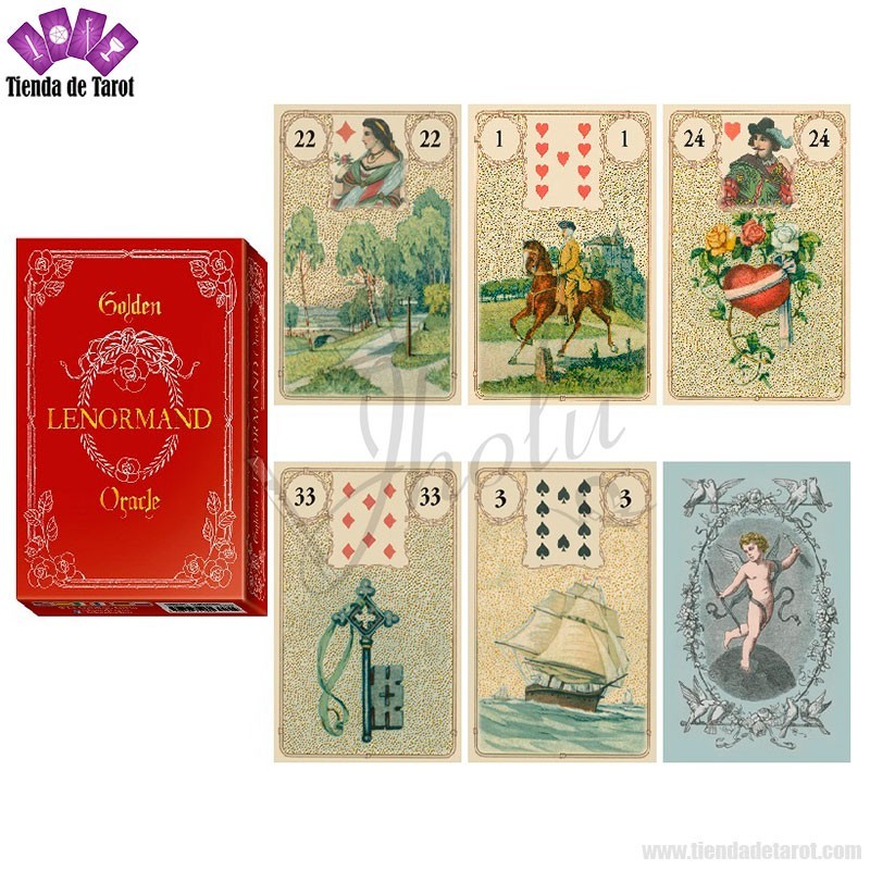 Oráculo Lenormand Dorado - Golden Lenormand Oracle - LO SCARABEO ...