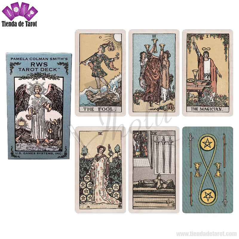 Tarot RWS - RWS Tarot Deck - Pamela Colman Smith - U.S.GAMES - Tienda ...